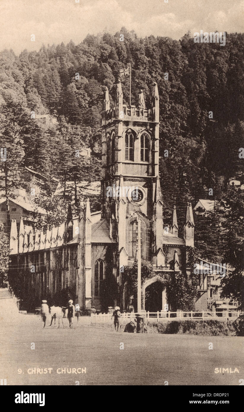 Christ church shimla simla himachal hi-res stock photography and images ...