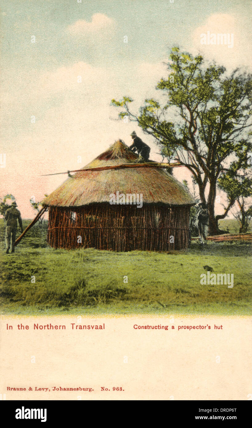 South Africa - Northern Transvaal - Prospector's Hut Stock Photo - Alamy