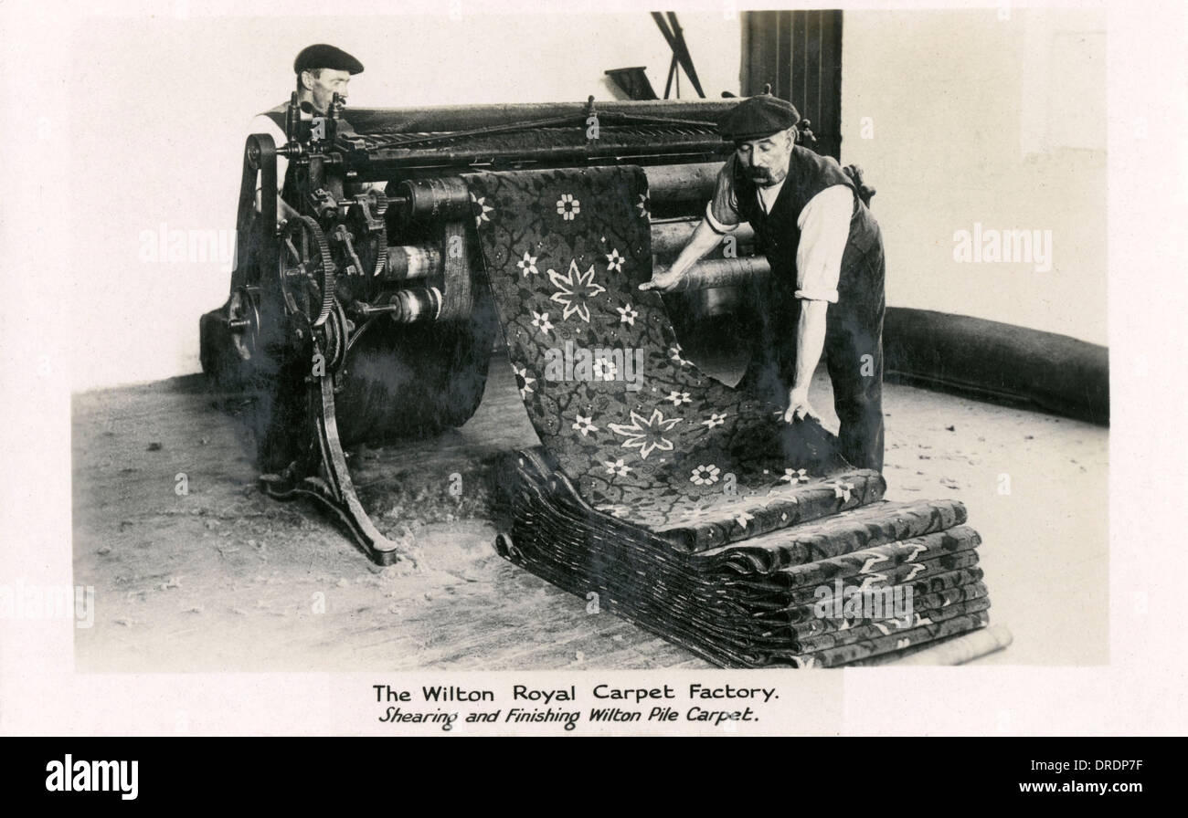The Wilton Royal Carpet Factory Stock Photo - Alamy