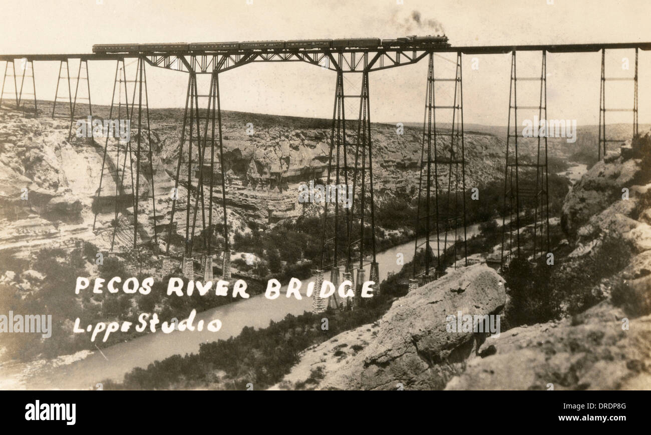 Pecos river bridge hi-res stock photography and images - Alamy