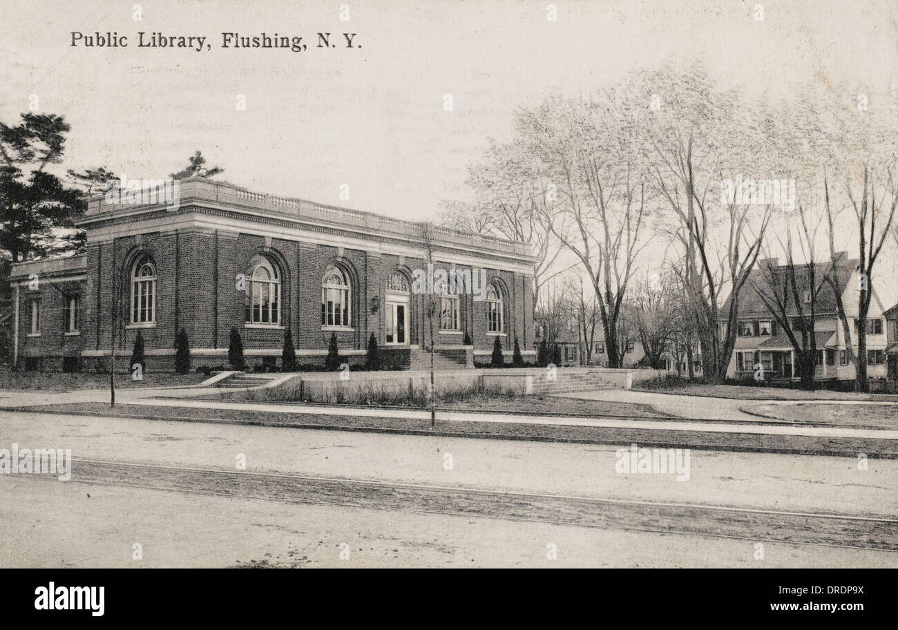 Flushing public library hi-res stock photography and images - Alamy