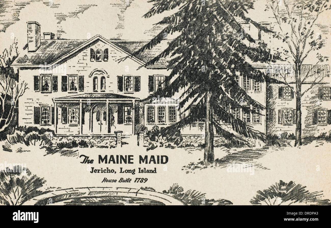 Maine Maid restaurant, Long Island Stock Photo - Alamy