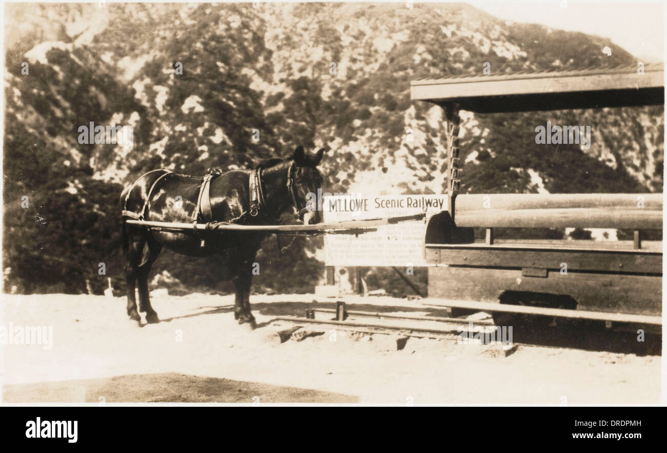 Mount lowe railway hi-res stock photography and images - Alamy