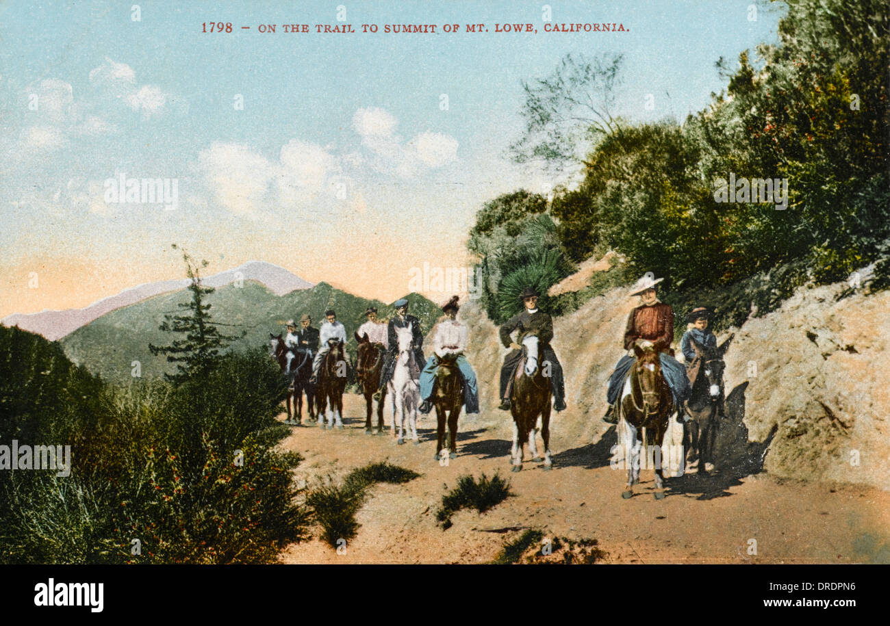 Mount Lowe, California Stock Photo - Alamy