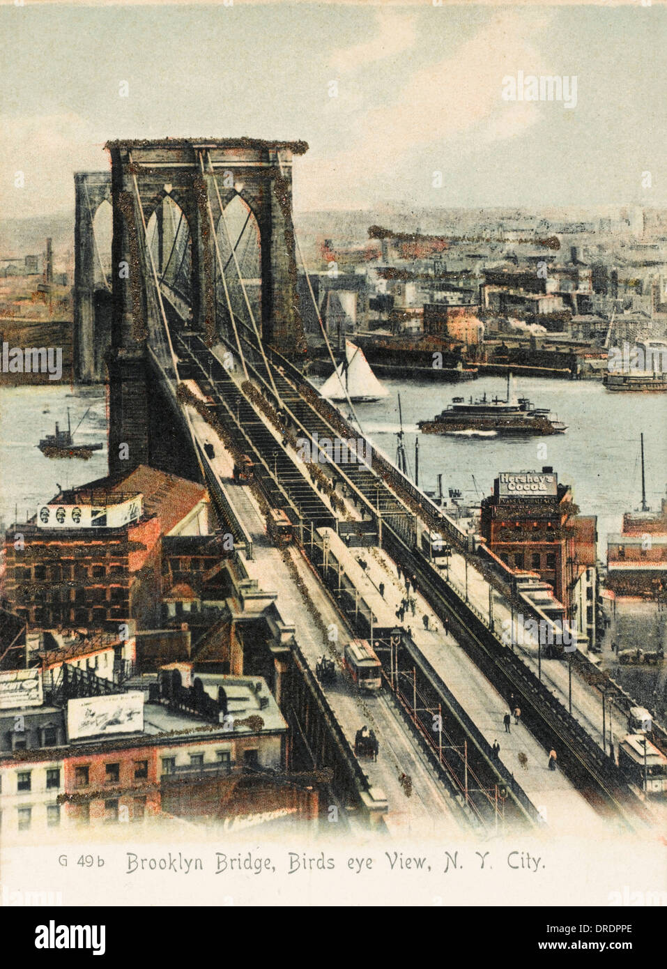 Brooklyn bridge 1900s hi-res stock photography and images - Alamy