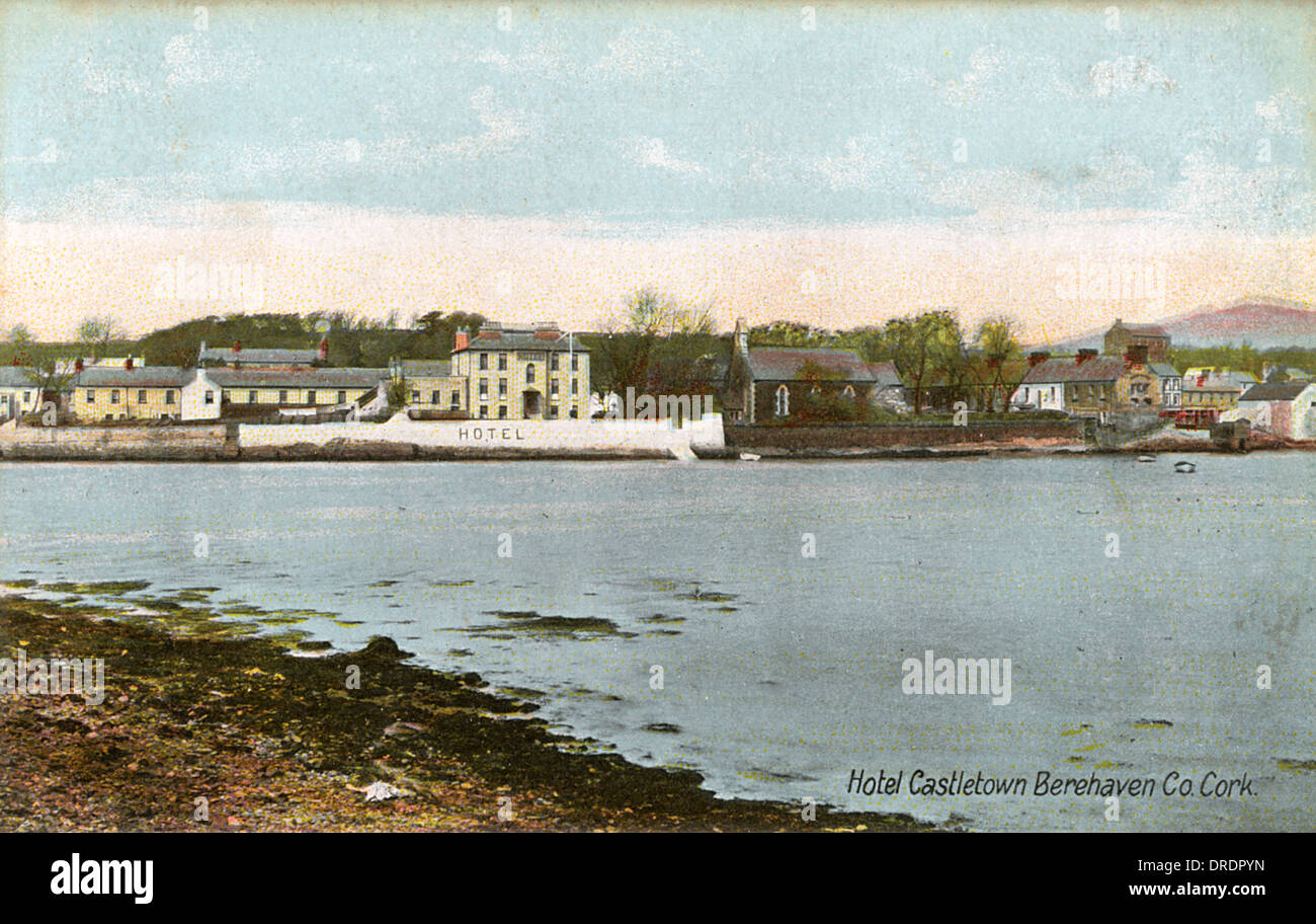 Hotel at Castletown Berehaven, Ireland Stock Photo - Alamy