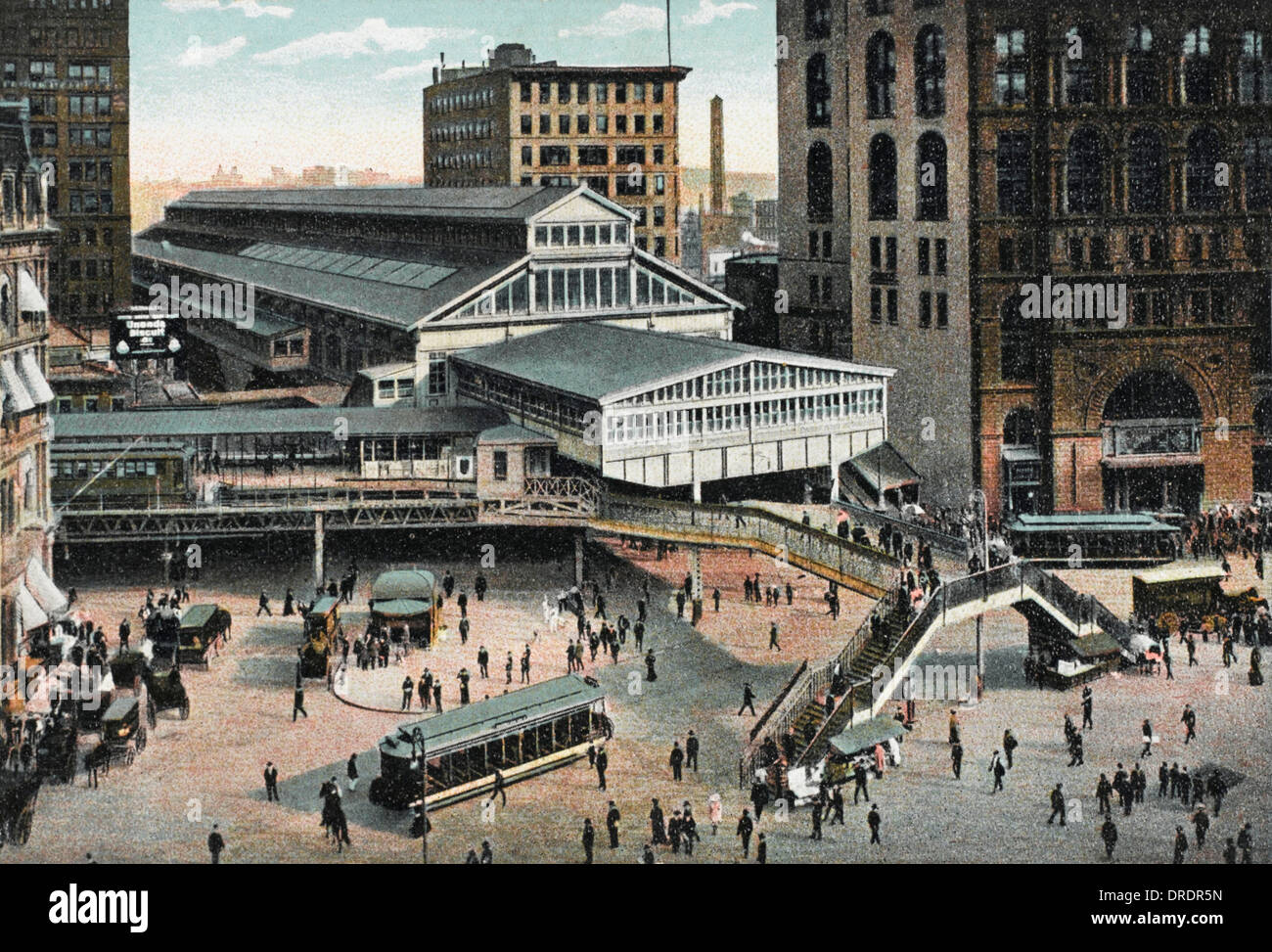 Brooklyn bridge 1900s hi-res stock photography and images - Alamy