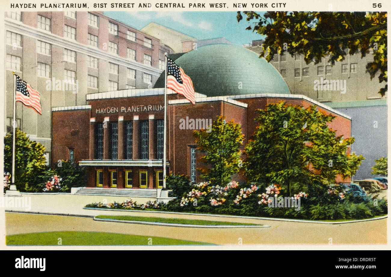 Hayden Planetarium, New York Stock Photo - Alamy