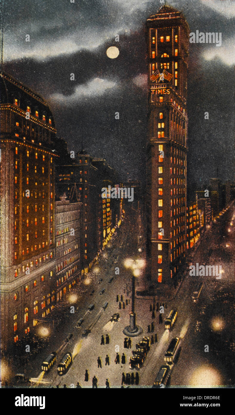 Times square new york 1900s hi-res stock photography and images - Alamy