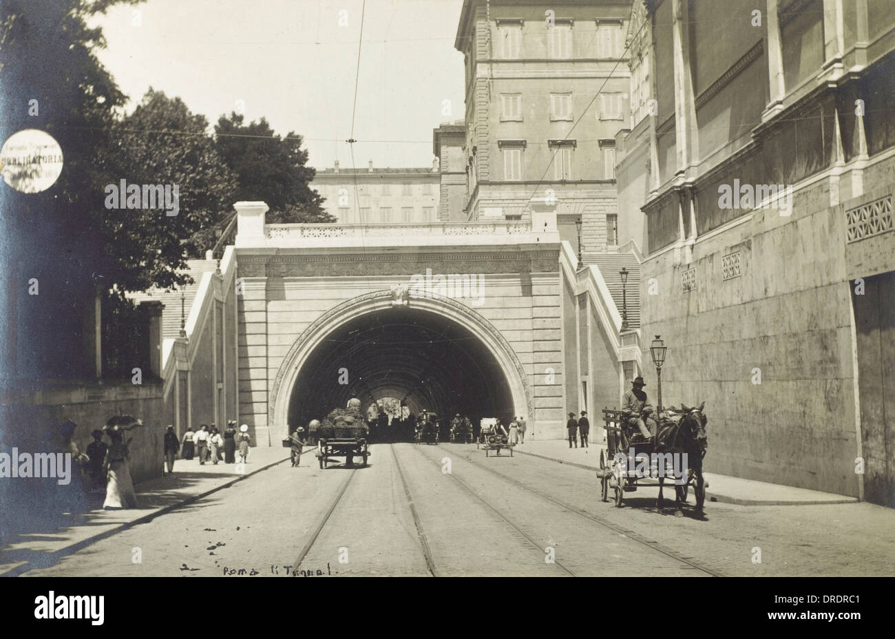 Italy - Rome - Tunnel Stock Photo - Alamy