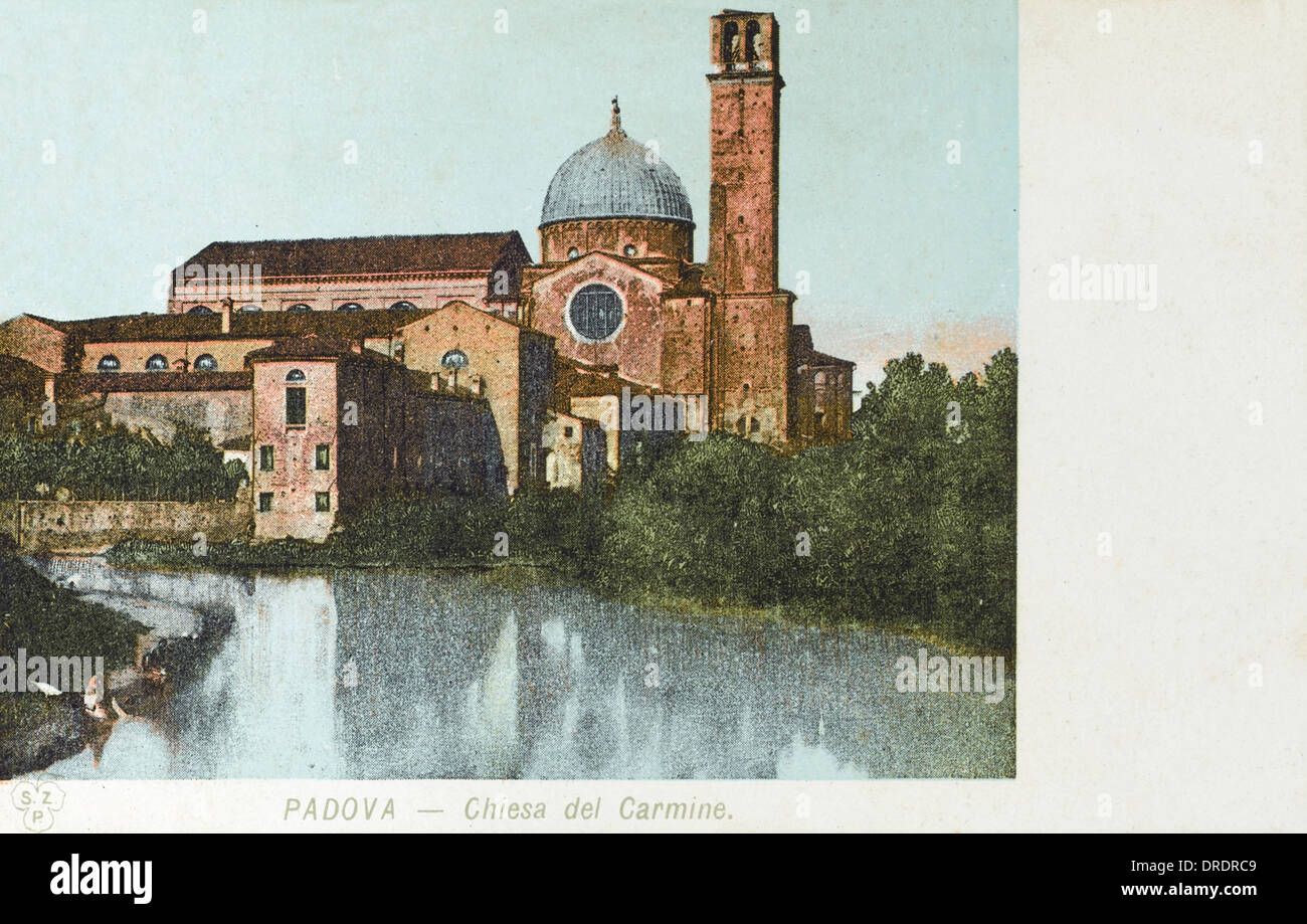 Padua, Italy - Basilica del Carmine Stock Photo - Alamy