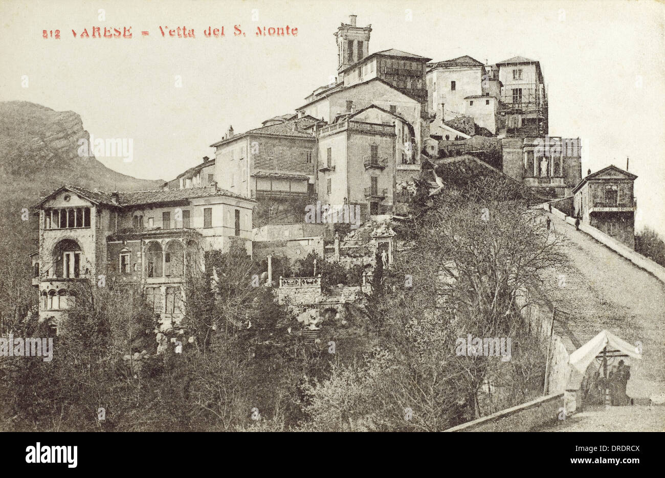Varese, Italy - Summit of Sacro Monte Stock Photo - Alamy