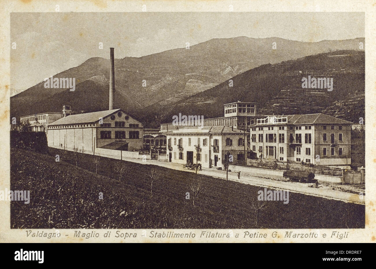 Valdagno, Italy - Textile Factory Stock Photo - Alamy