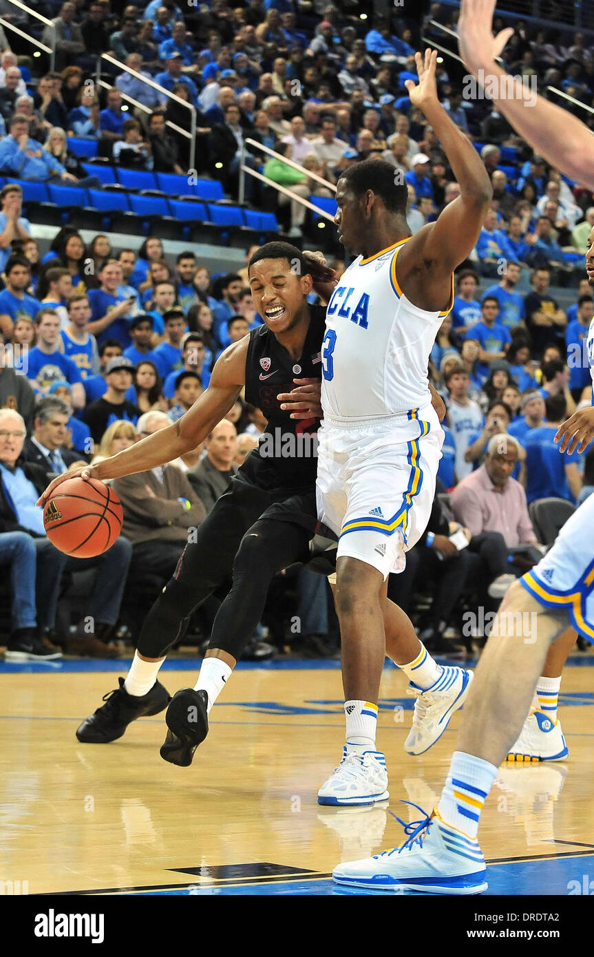 Los Angeles, CA, USA. 23rd Jan, 2014. Stanford Cardinal guard/forward ...