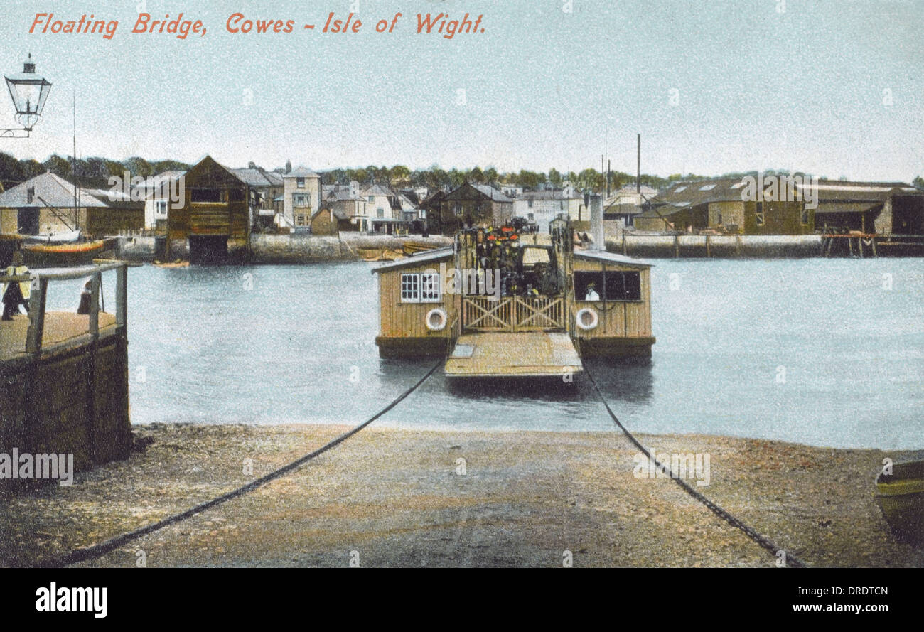 Floating Bridge, Cowes, Isle of Wight Stock Photo - Alamy