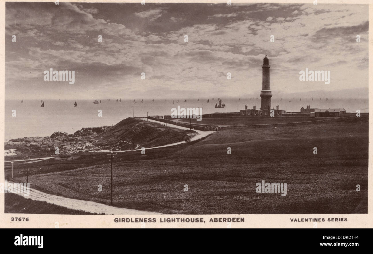 Aberdeen, Scotland - The Girdleness Lighthouse Stock Photo - Alamy