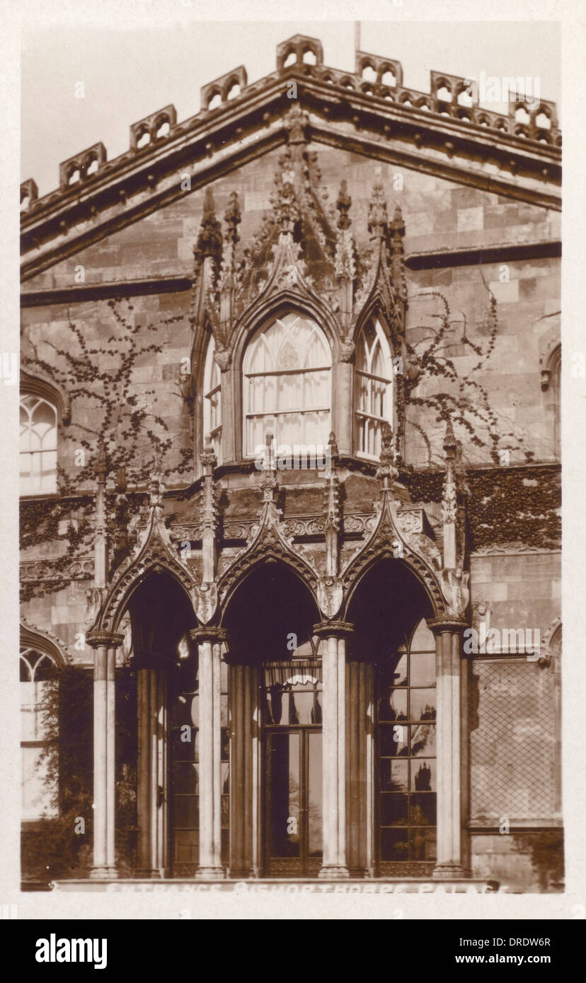 Entrance to Bishopthorpe Palace Stock Photo - Alamy