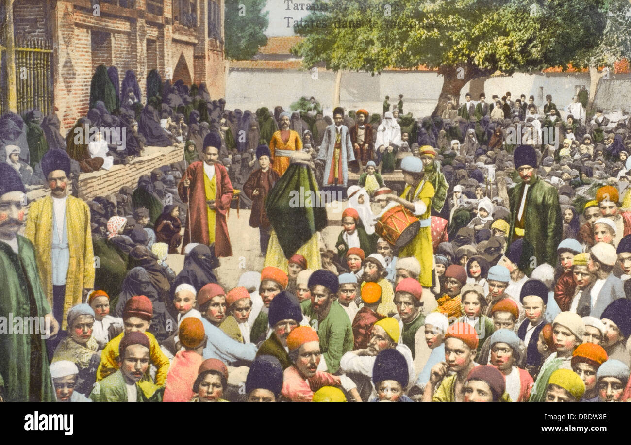 Tatars in the Mosque Stock Photo - Alamy