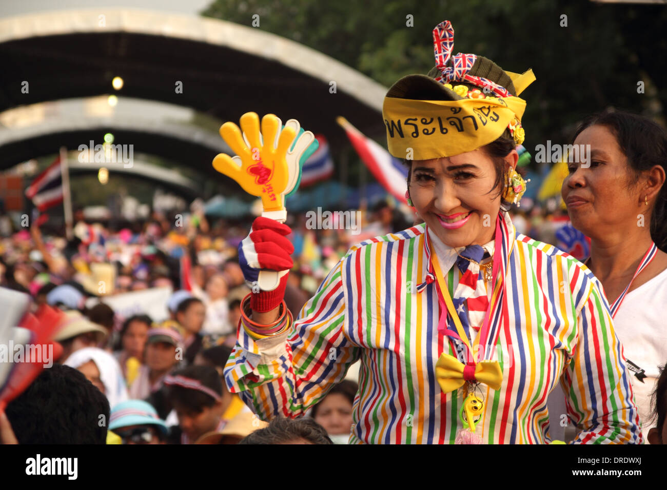 Anti government protesters during a protest against the amnesty bill at ...