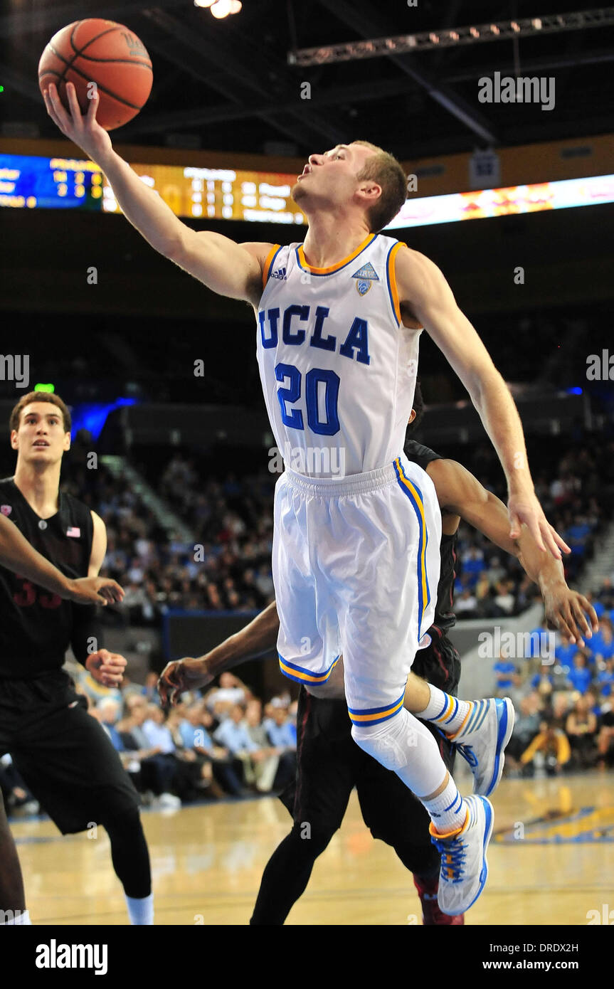 Los Angeles, CA, USA. 23rd Jan, 2014. UCLA Bruins guard Bryce Alford ...