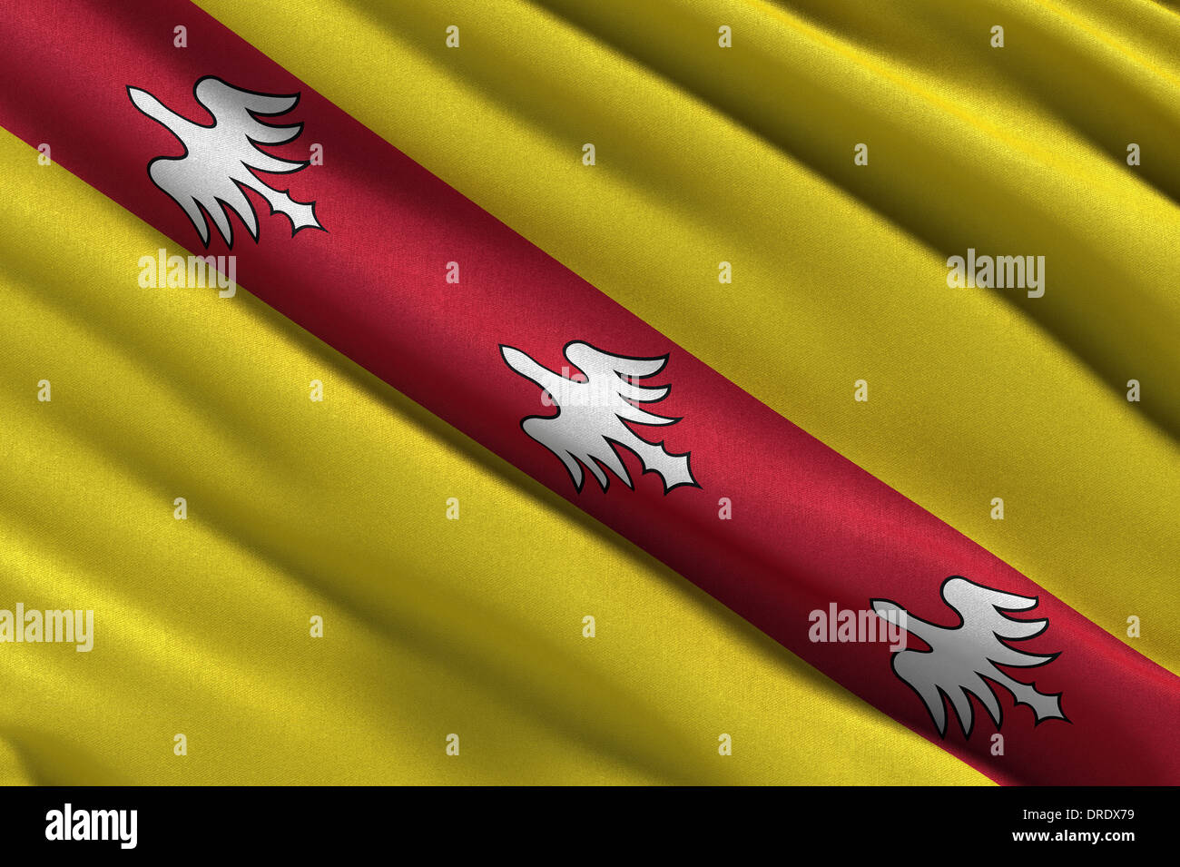 Flag of Lorraine Stock Photo - Alamy