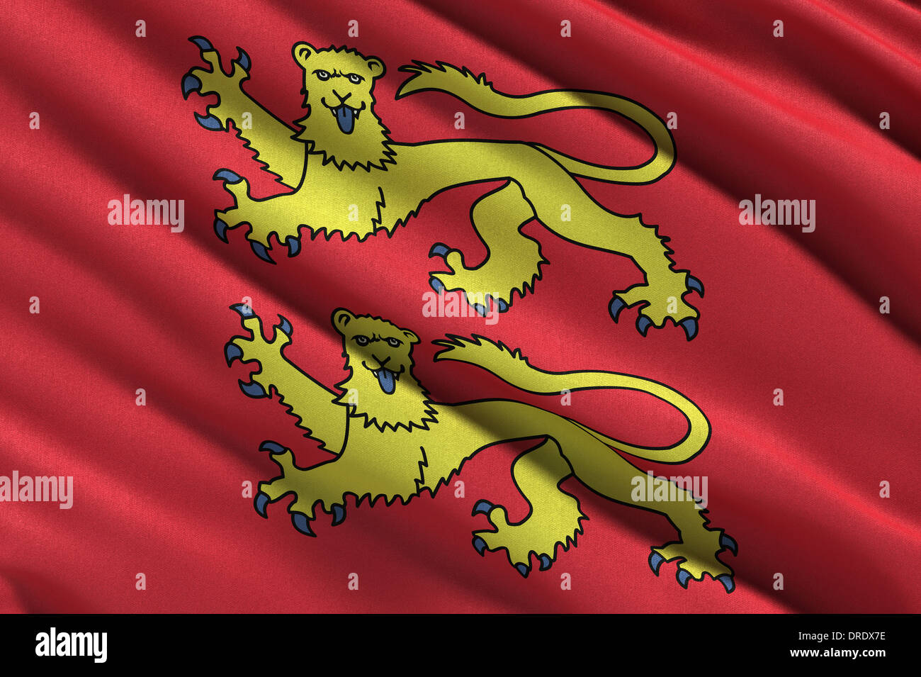 Lower normandy flag hi-res stock photography and images - Alamy