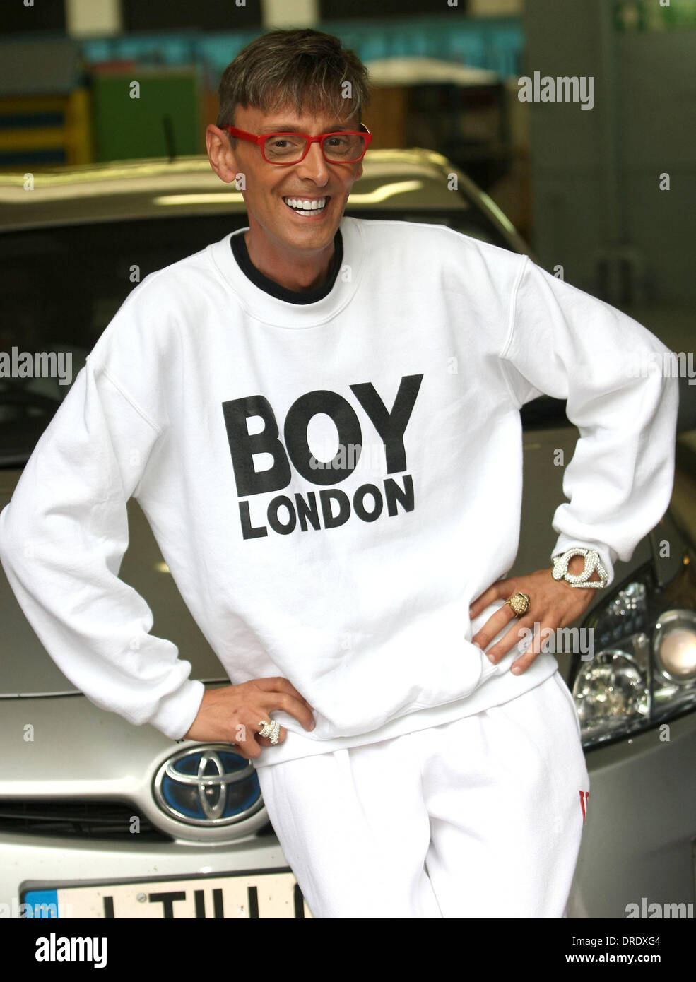 Johnny Robinson at the ITV studios London, England - 20.07.12 Stock ...