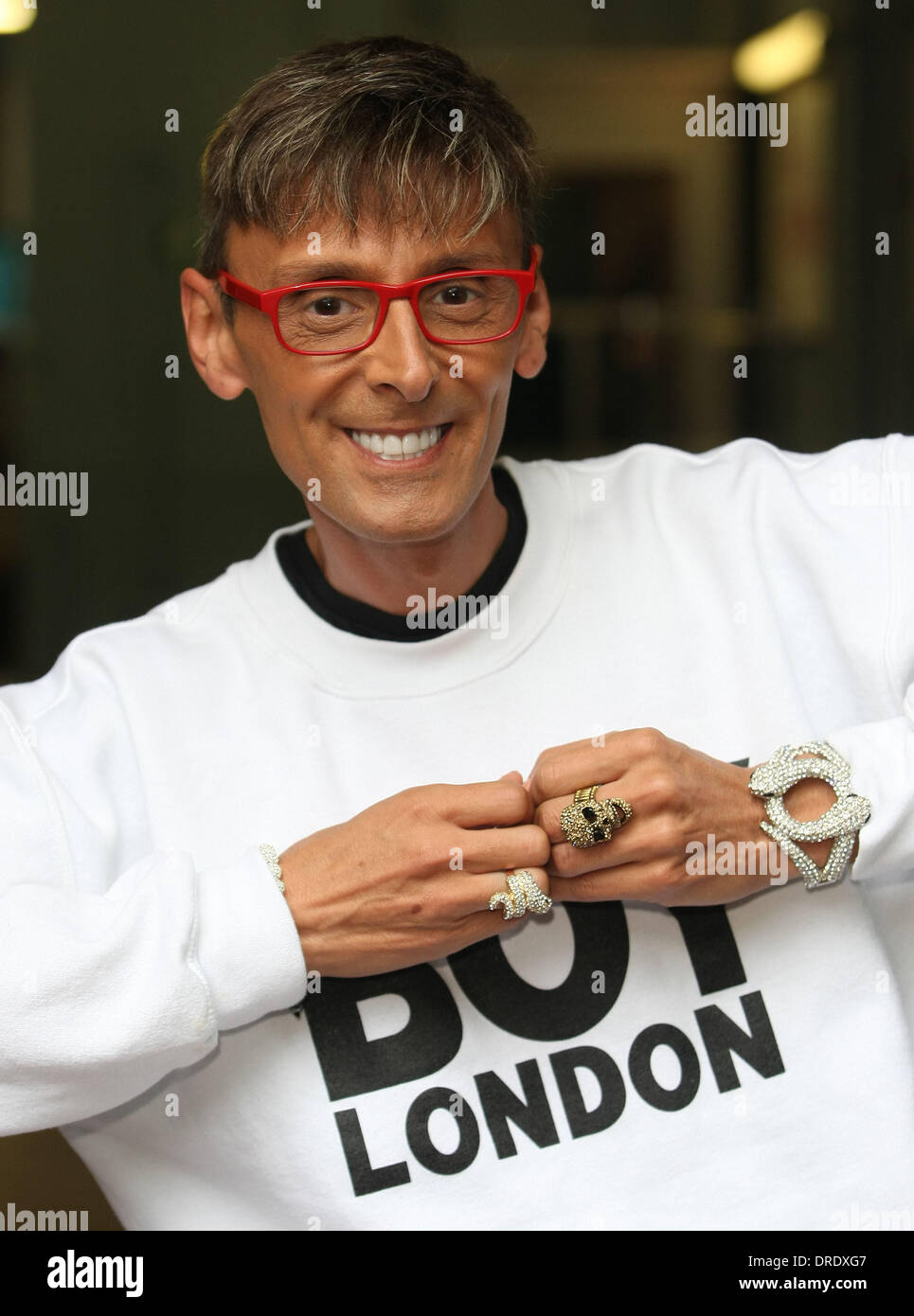 Johnny Robinson at the ITV studios London, England - 20.07.12 Stock ...