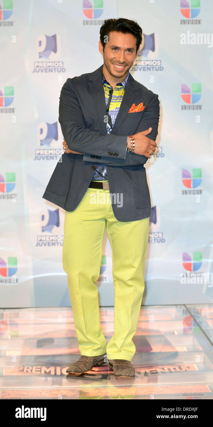 Christian Ramirez Univision's Premios Juventud Awards at Bank United ...