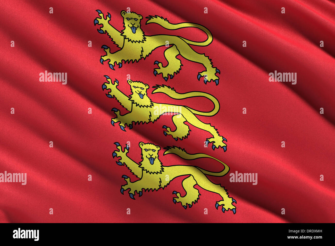 Flag of upper normandy hi-res stock photography and images - Alamy