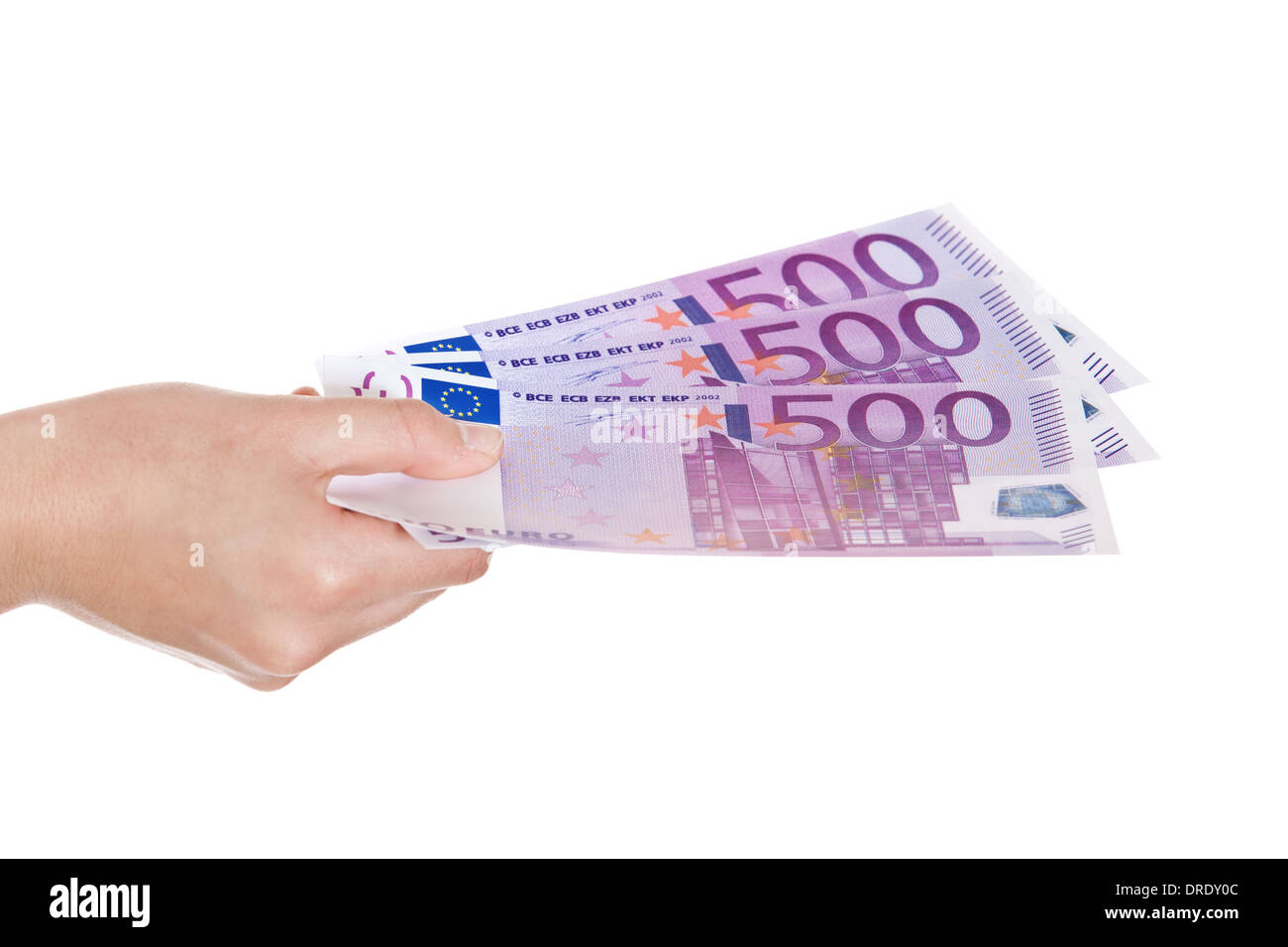 Various Euro notes Stock Photo - Alamy