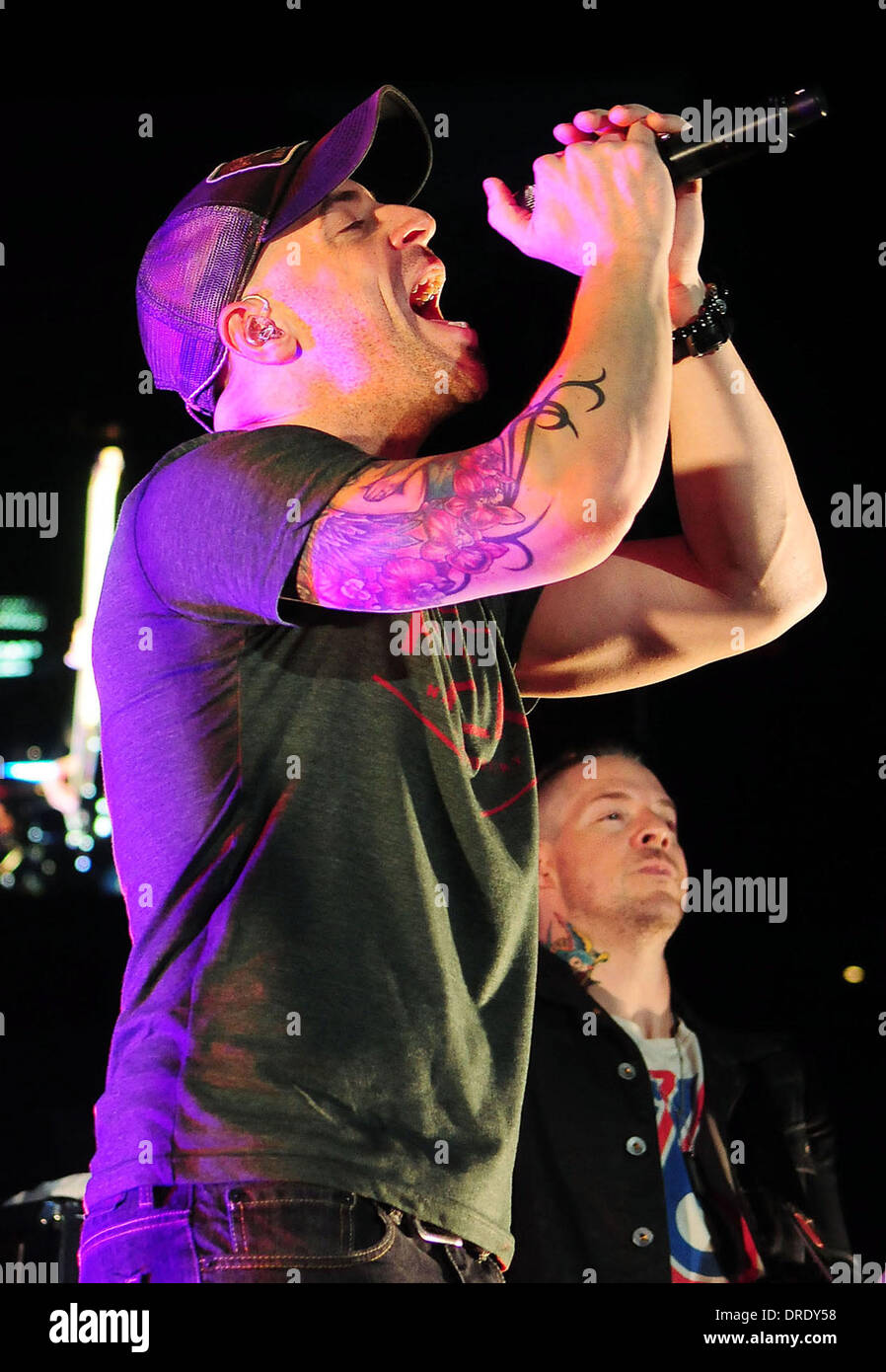 Chris Daughtry Daughtry perform live at Citi Field New York City, USA ...