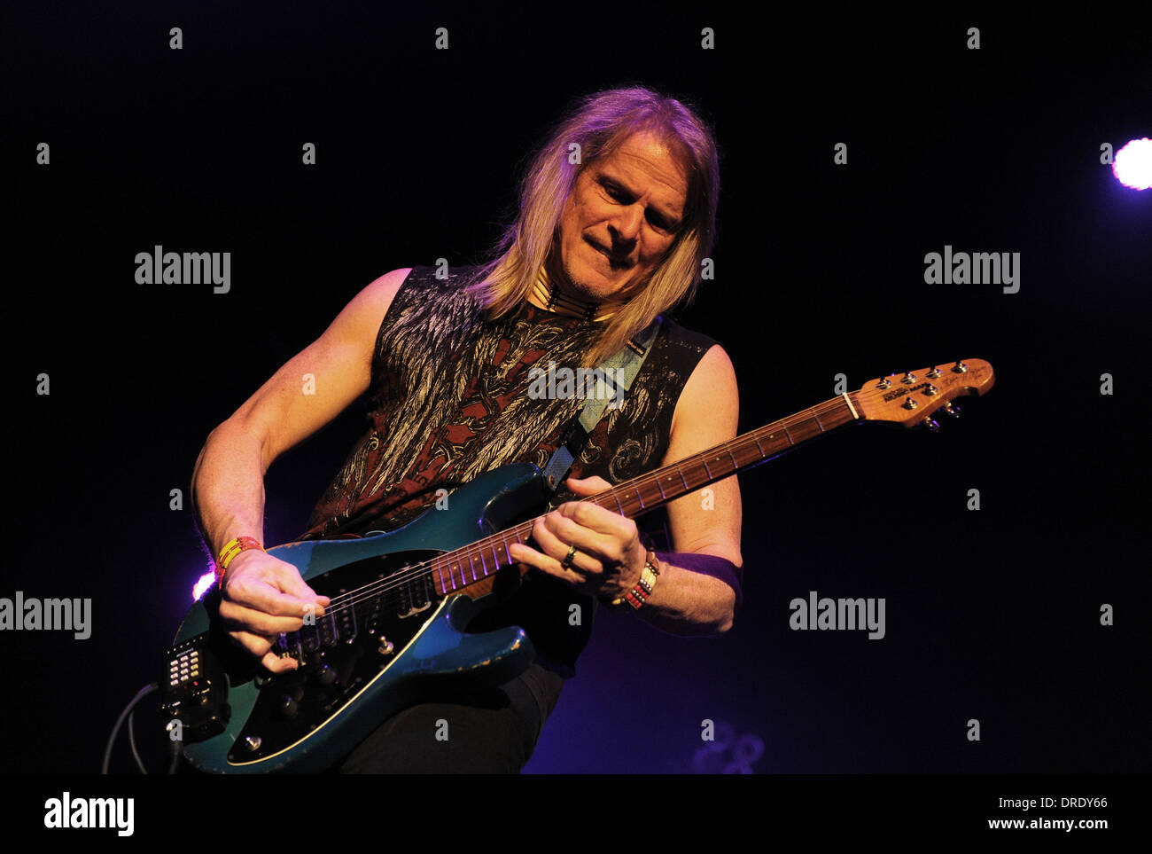 Steve Morse performs during the G3 tour held at the Heineken Music Hall ...