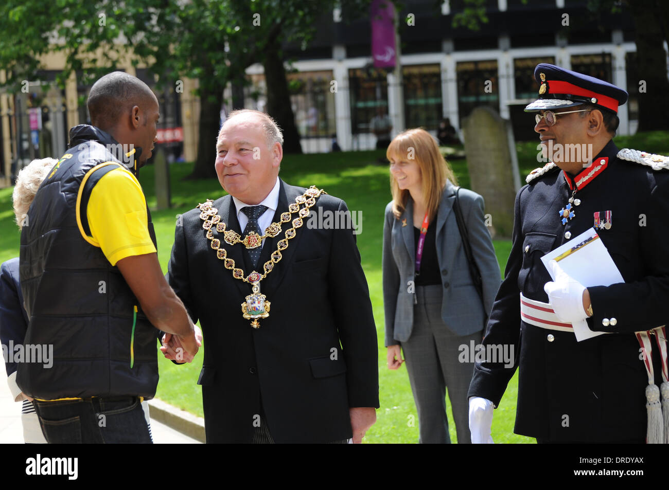 Mr Paul Sabapathy CBE and Lord Mayor of Birmingham and Councillor John ...