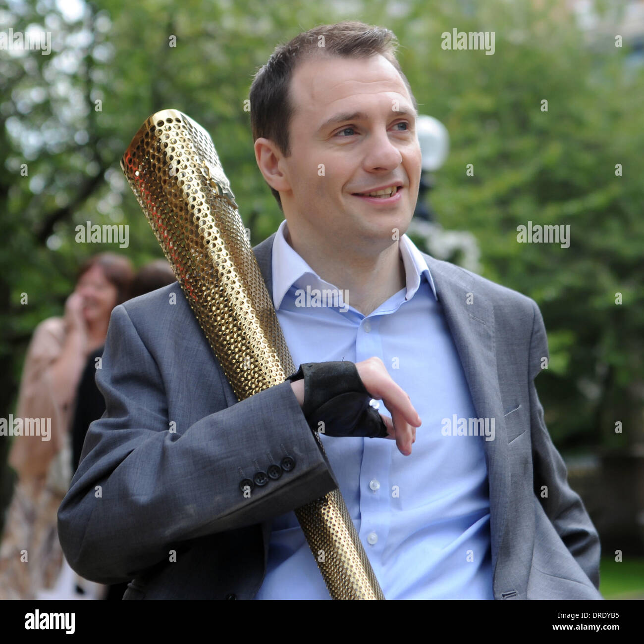 Olympic Torchbearer High Resolution Stock Photography and Images - Alamy