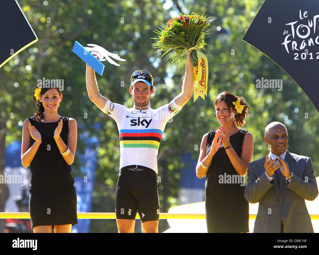 Mark Cavendish The 2012 Tour De France Paris, France - 22.07.12 Stock ...