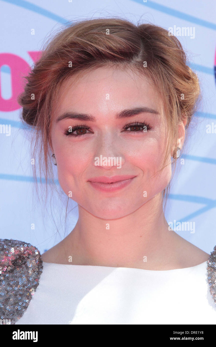 Crystal Reed The 2012 Teen Choice Awards held at the Gibson ...