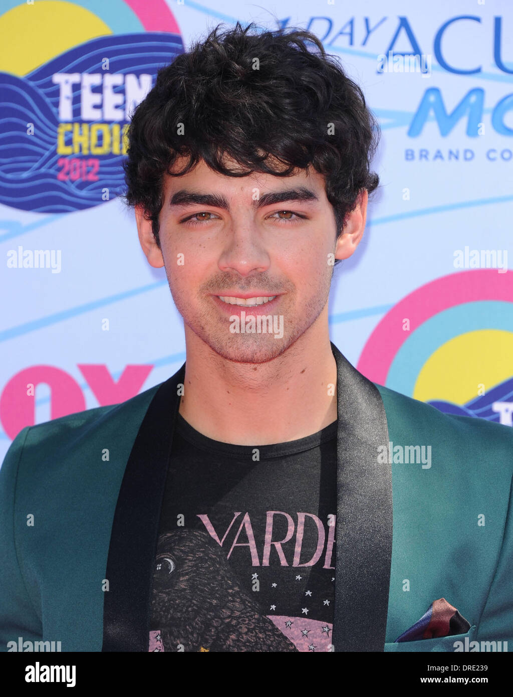 Joe Jonas The 2012 Teen Choice Awards held at the Gibson Amphitheatre ...