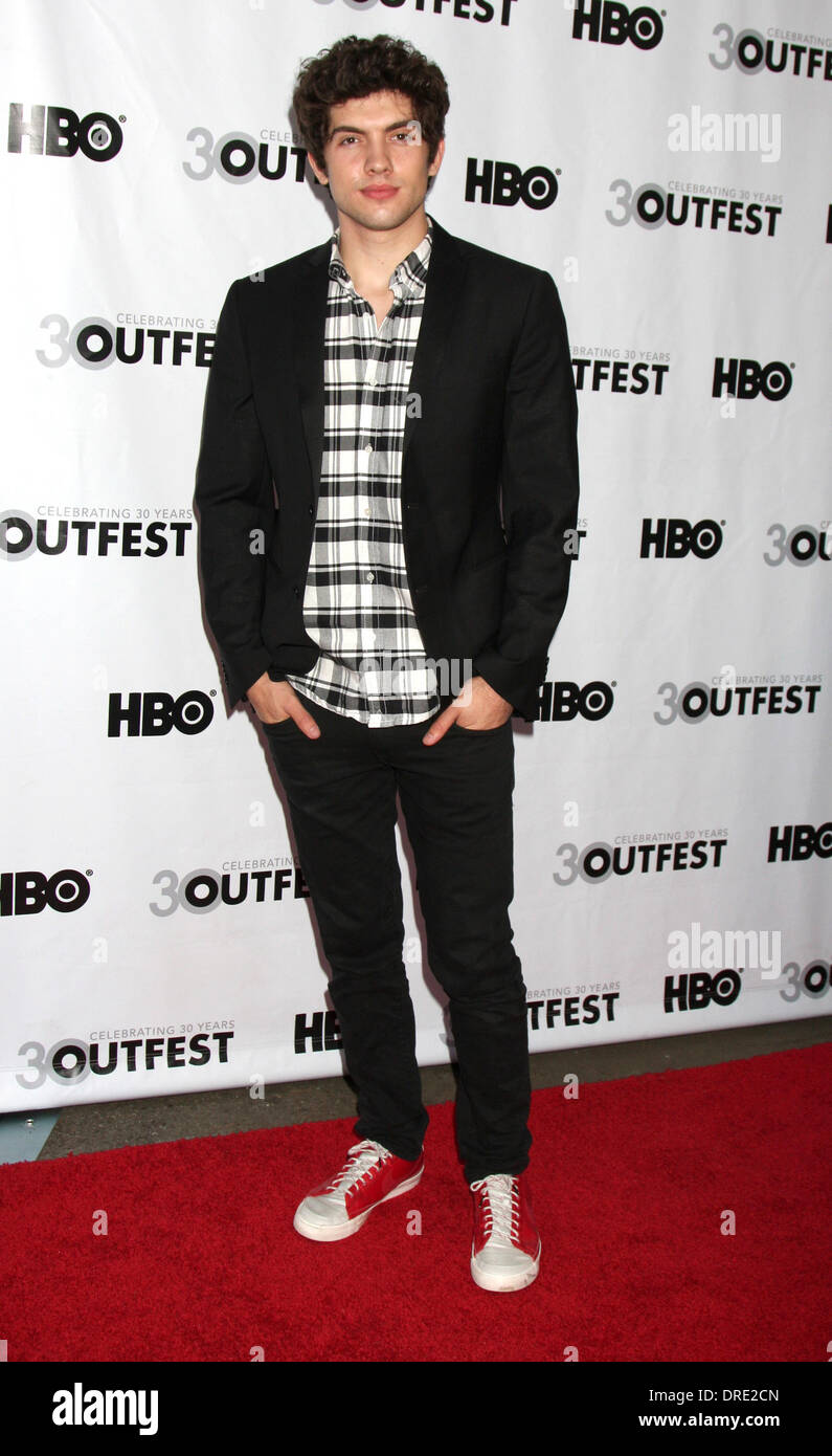 Carter Jenkins Outfest closing night gala and 'Struck By Lightning ...
