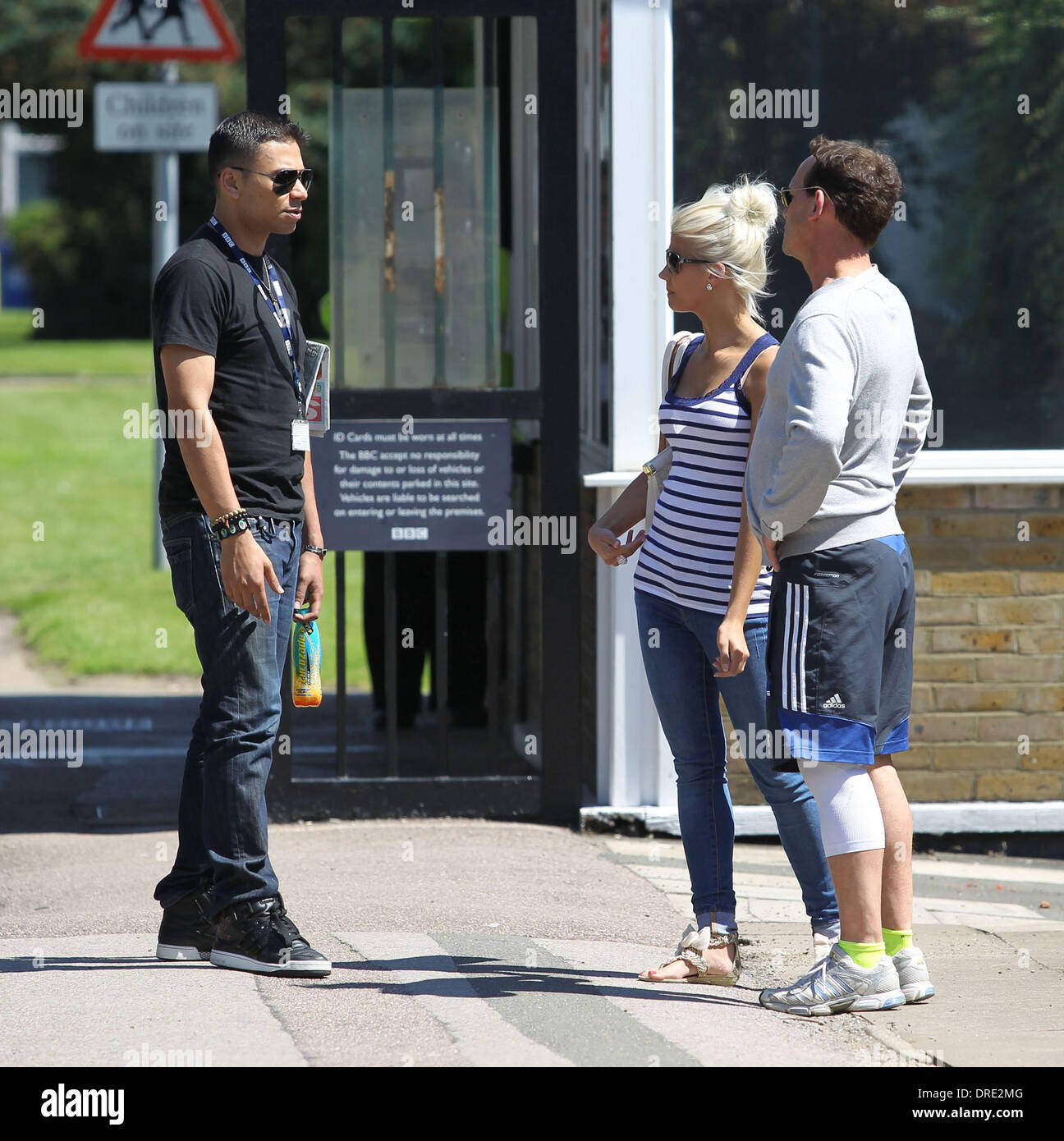 Ricky Norwood, Danielle Harold and Perry Fenwick The cast of EastEnders ...