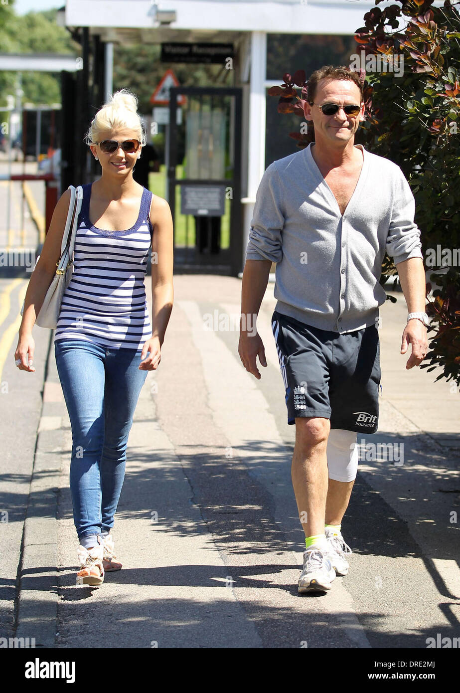 Danielle Harold and Perry Fenwick The cast of EastEnders outside BBC ...