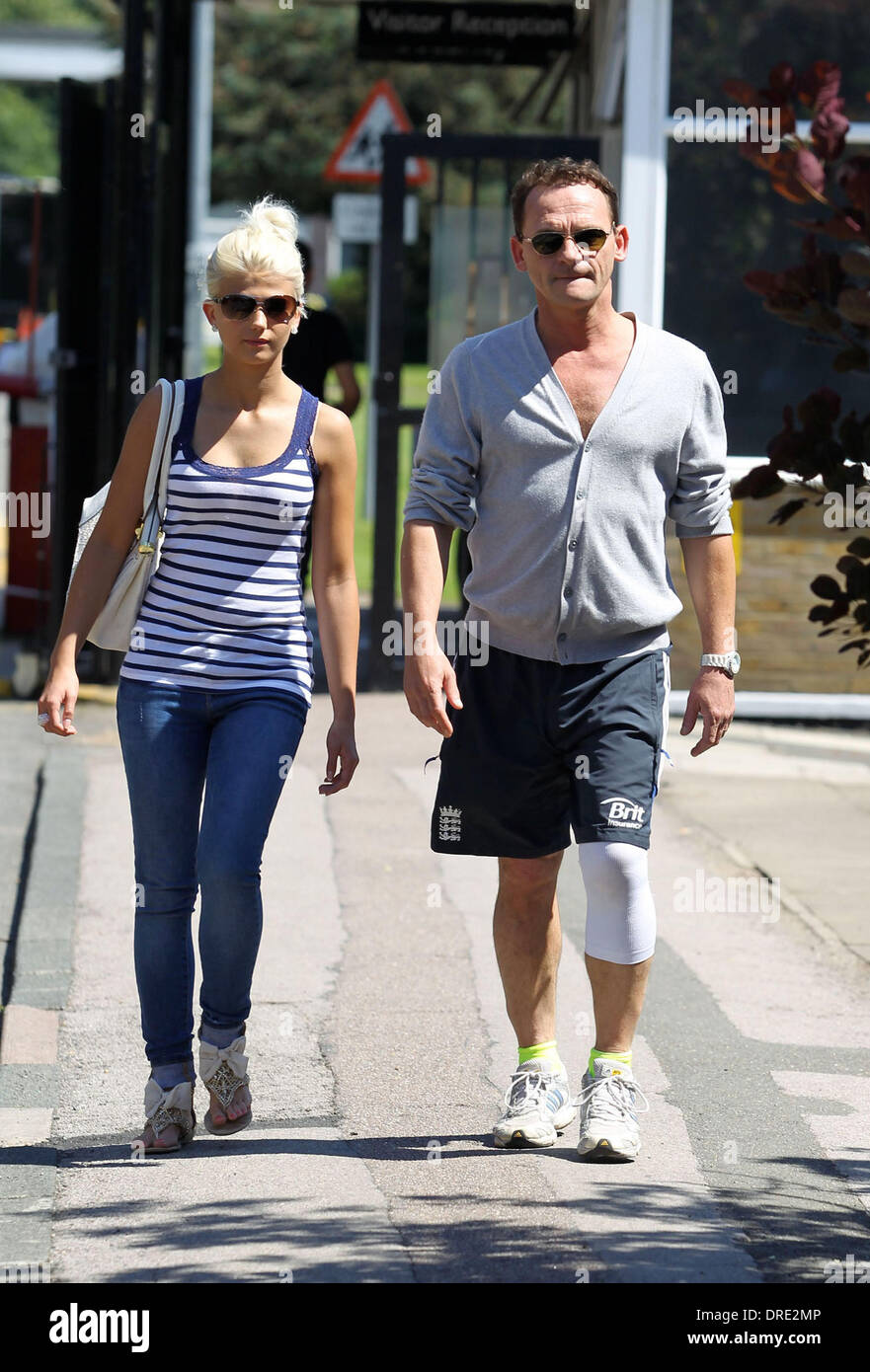 Danielle Harold and Perry Fenwick The cast of EastEnders outside BBC ...