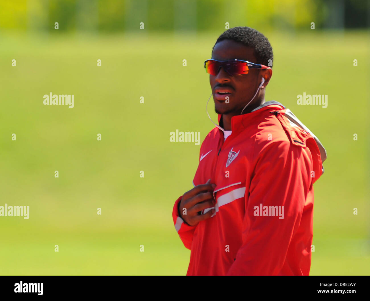 Duane Solomon The USA Olympic Track and Field team train at Alexander ...