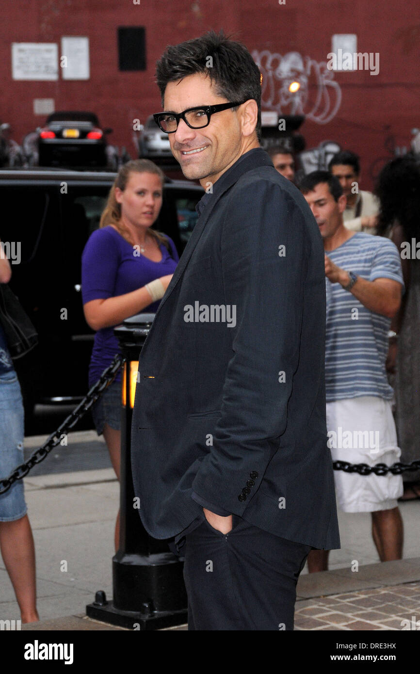 John Stamos, at the Cinema Society screening of LD Entertainment's ...