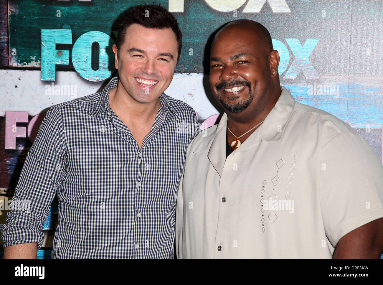 Seth MacFarlane and Kevin Michael Richardson Fox All-Star Party held at ...