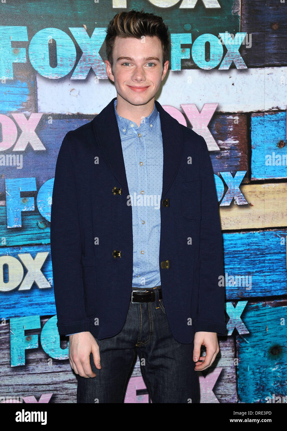 Chris Colfer Fox All-Star party held at Soho House - Arrivals Los ...