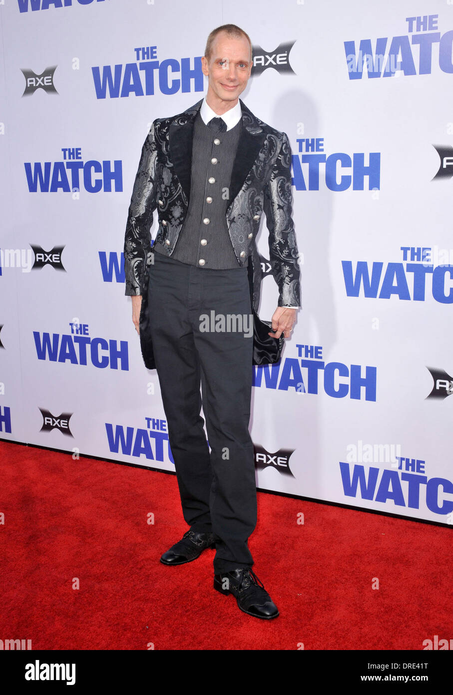 Doug Jones Los Angeles premiere of 'The Watch' held at The Grauman's ...