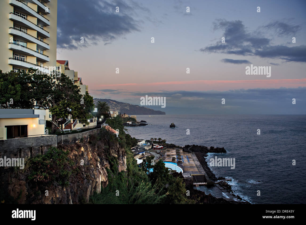 Madeira portugal coast sunset hi-res stock photography and images - Alamy