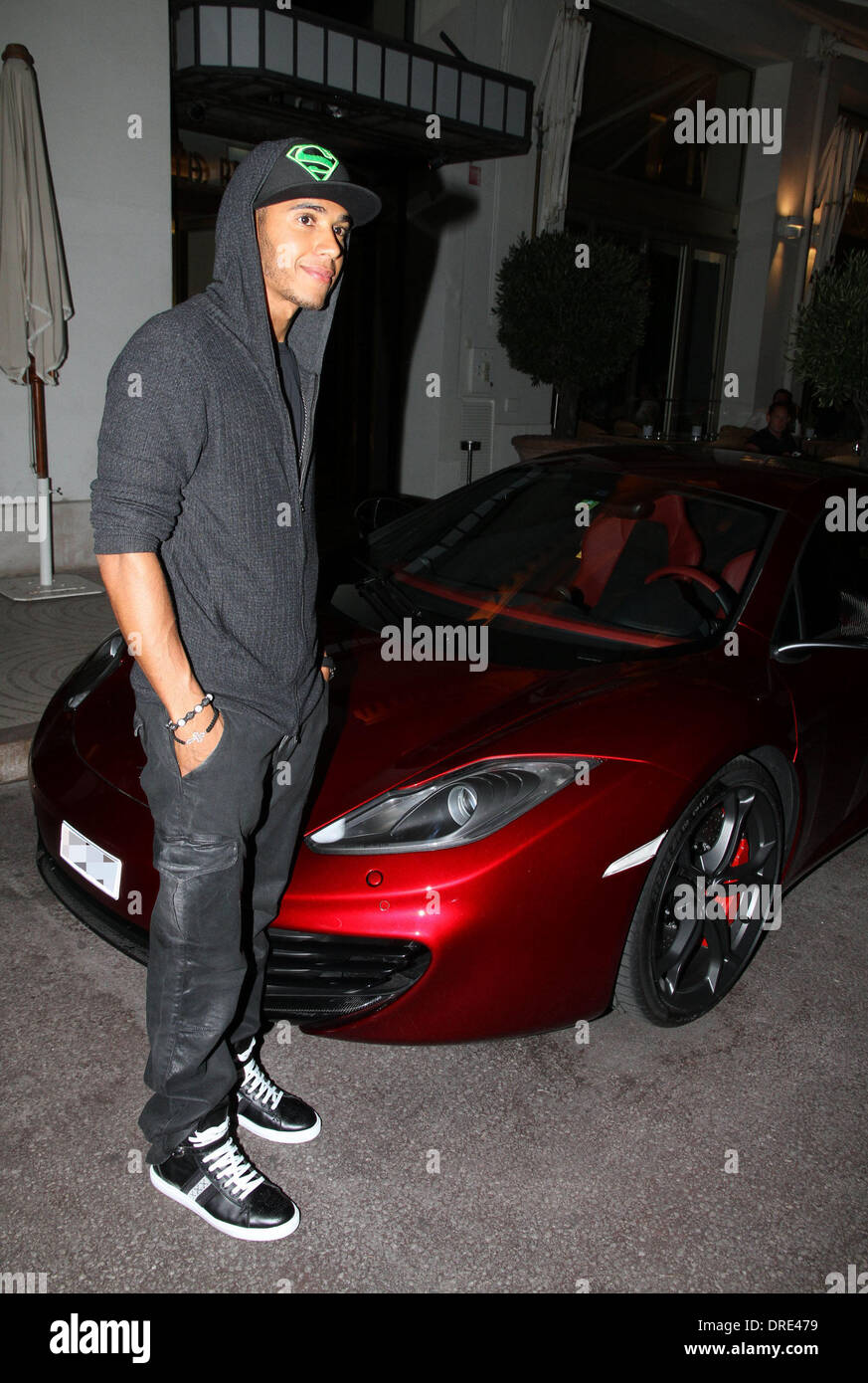 Lewis Hamilton out and about in Cannes Cannes, France - 23.07.12 Stock ...