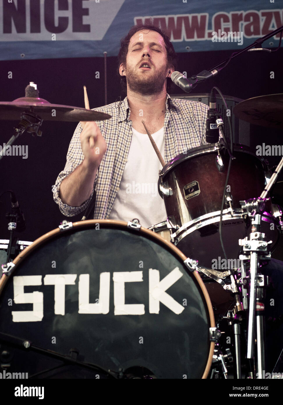 Stuck in the Sound performing at The Crazy Week Festival in Nice Nice ...